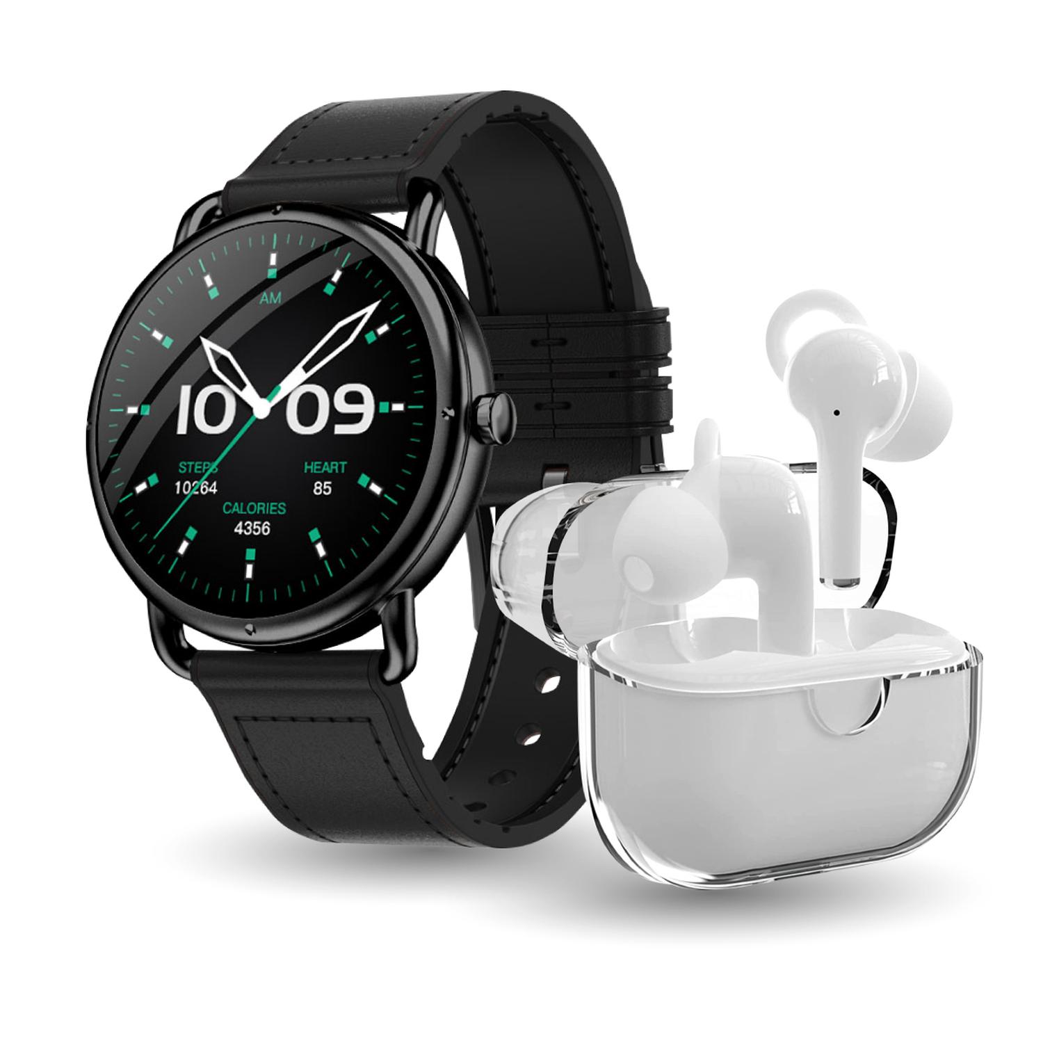 Smartwatch Binden Era One Tactopiel Negro+ One Pods Blancos